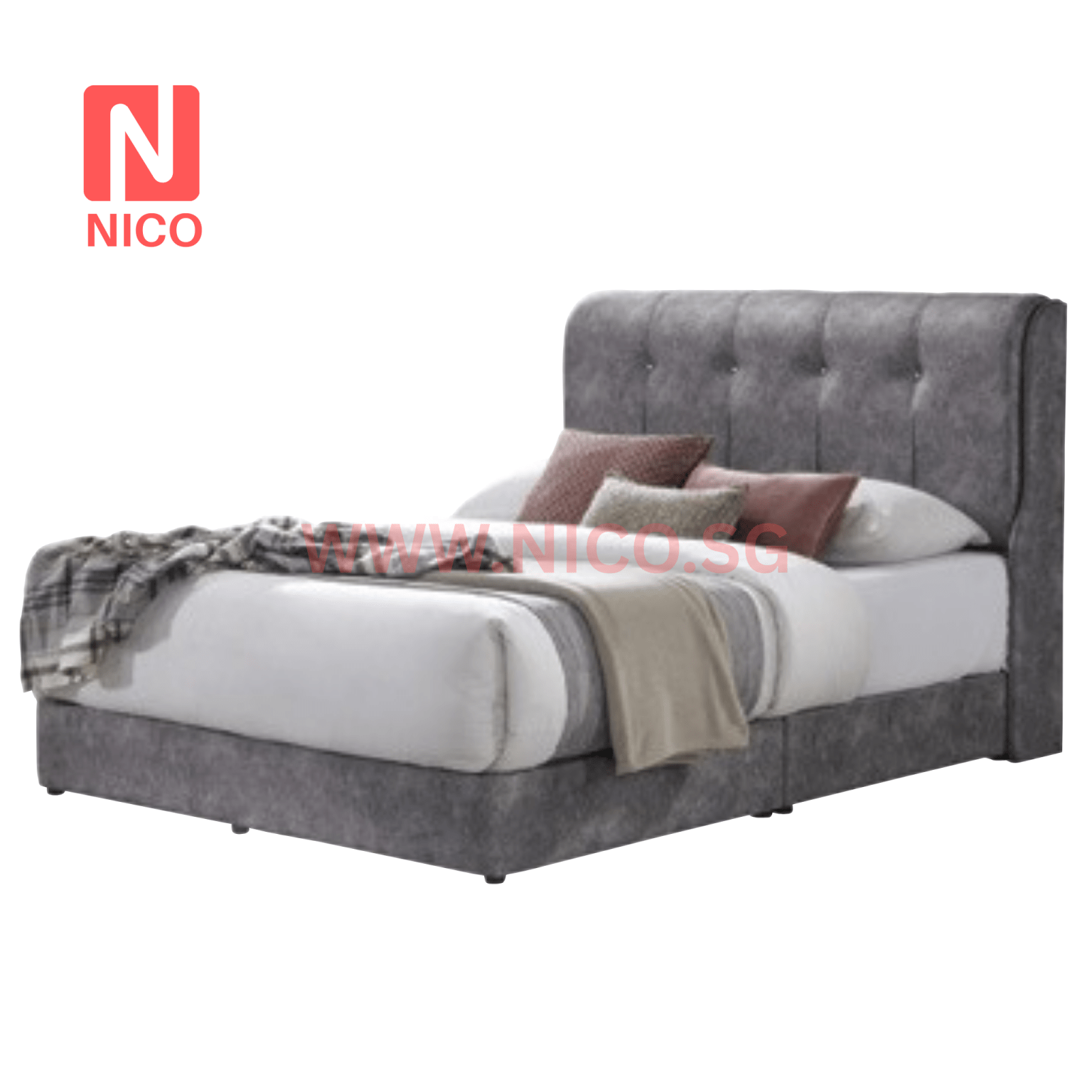 EMILY Bed Frame – NICO Furniture | Shop furniture in Singapore