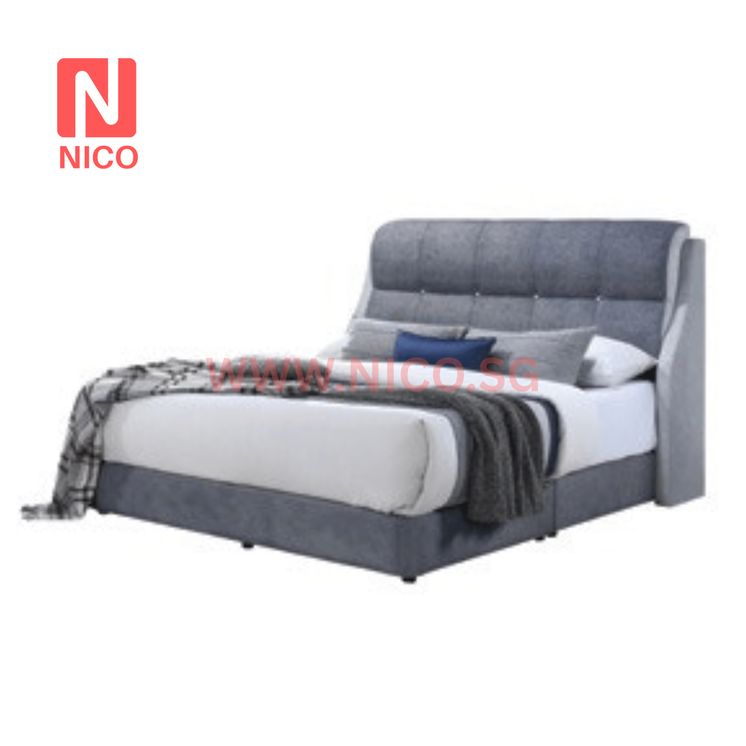 LUCAS Bed Frame – NICO Furniture | Shop furniture in Singapore